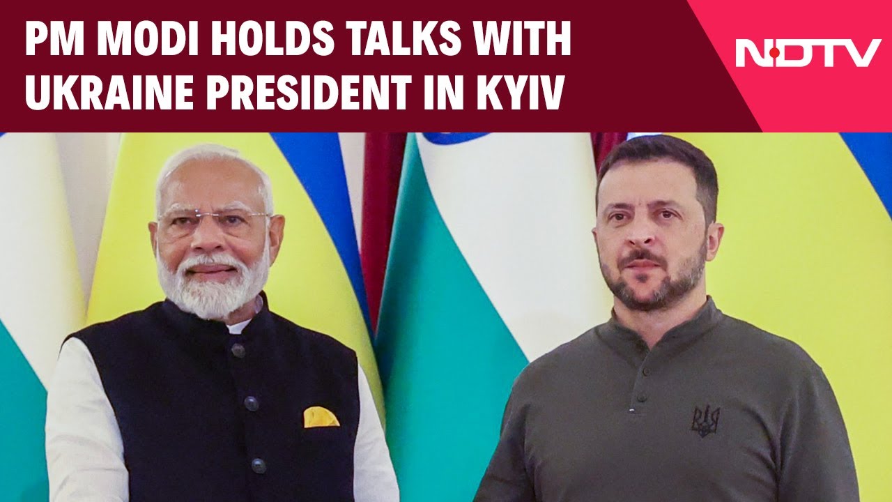 PM Modi Ukraine Visit | PM Modi Holds Talks With Ukraine President In ...