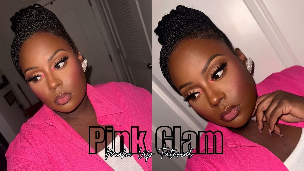 Pink Glam Makeup Tutorial - YouTube