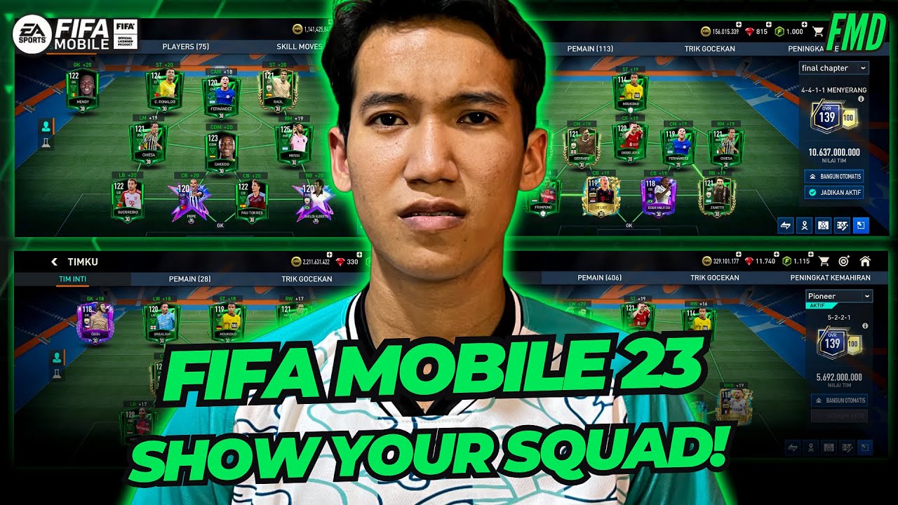 Show Your Squad FIFA Mobile! Melihat Legacy Squad Sobat-Sobat dan ...