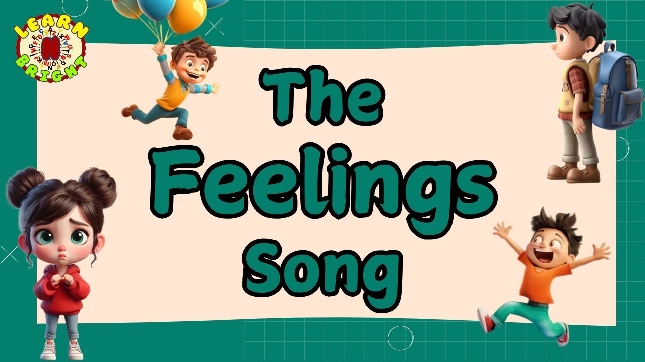 The Feelings Song: Learn Different Emotions With Fun | Preschool Fun ...