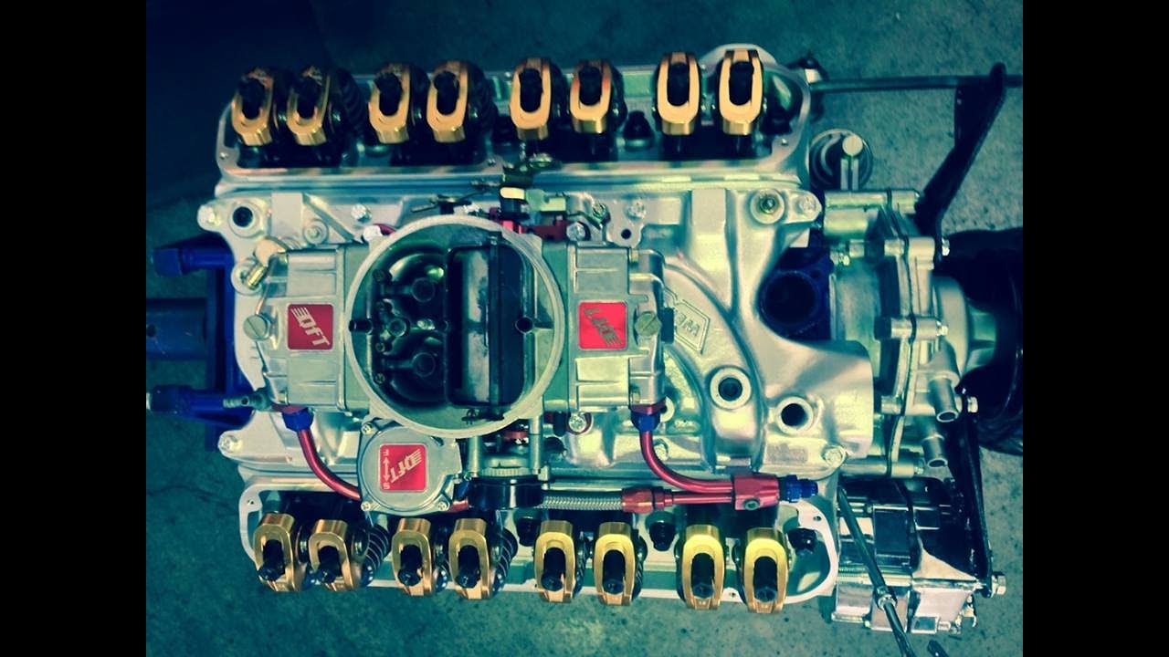 First Start of new 289 engine build in my 1968 Mustang Fastback - YouTube
