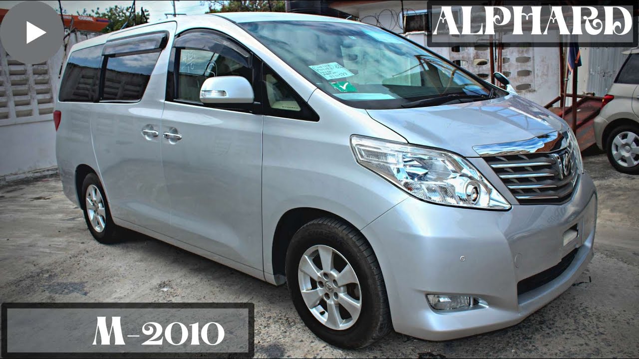Toyota Alphard 2010 model in silver color at harab motors tz - YouTube
