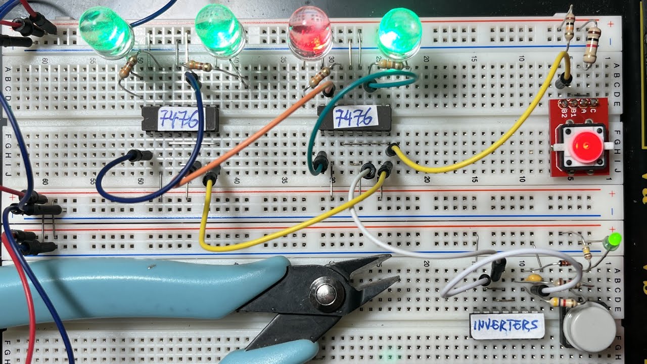 Easiest CNT to build (Fan-out note included). Logic circuits, 28/101 ...