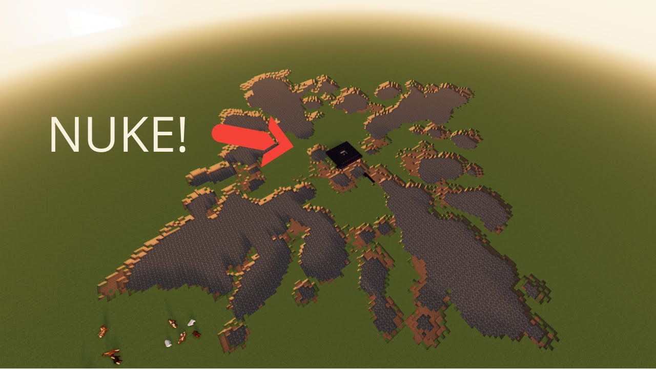 How to make a TNT Tick nuke in minecraft - YouTube