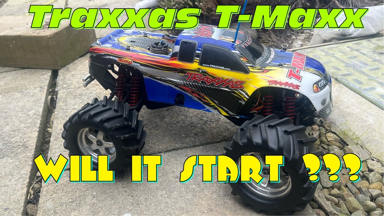 Will the Traxxas T -MAXX start after 6 years ???? Nitro rc - YouTube