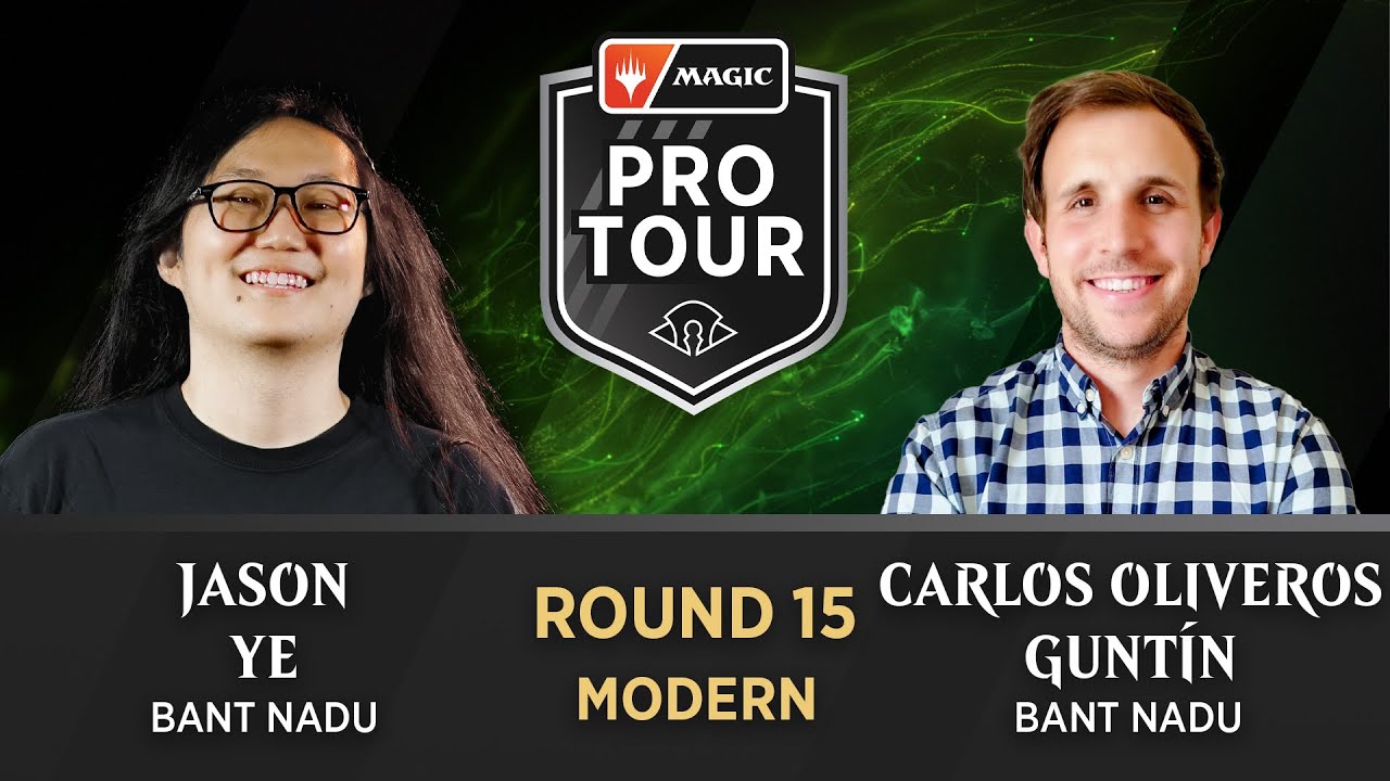 Round 15 | Jason Ye vs. Carlos Oliveros Guntín | Modern | #PTMH3 - YouTube