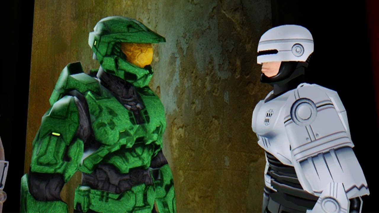 Master Chief vs Robocop - YouTube