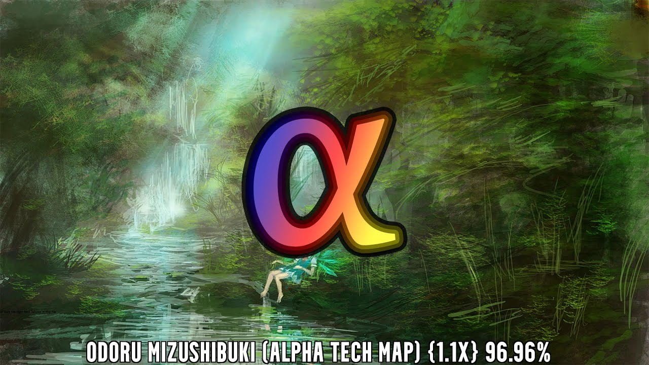 Osu!Mania | Odoru Mizushibuki (Alpha Tech Map) {1.1x} 96.96% - YouTube
