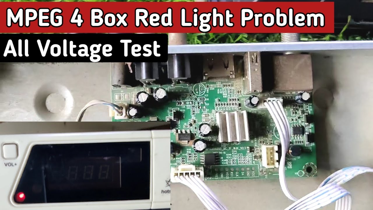 MPEG 4 Set Up Box Red Light Problem | MPEG 4 Box Standby Problem - YouTube