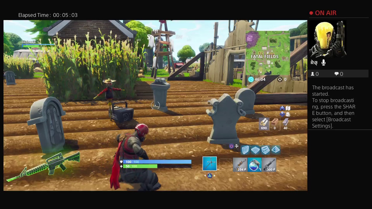 Time to get scared on Fortnite! - YouTube