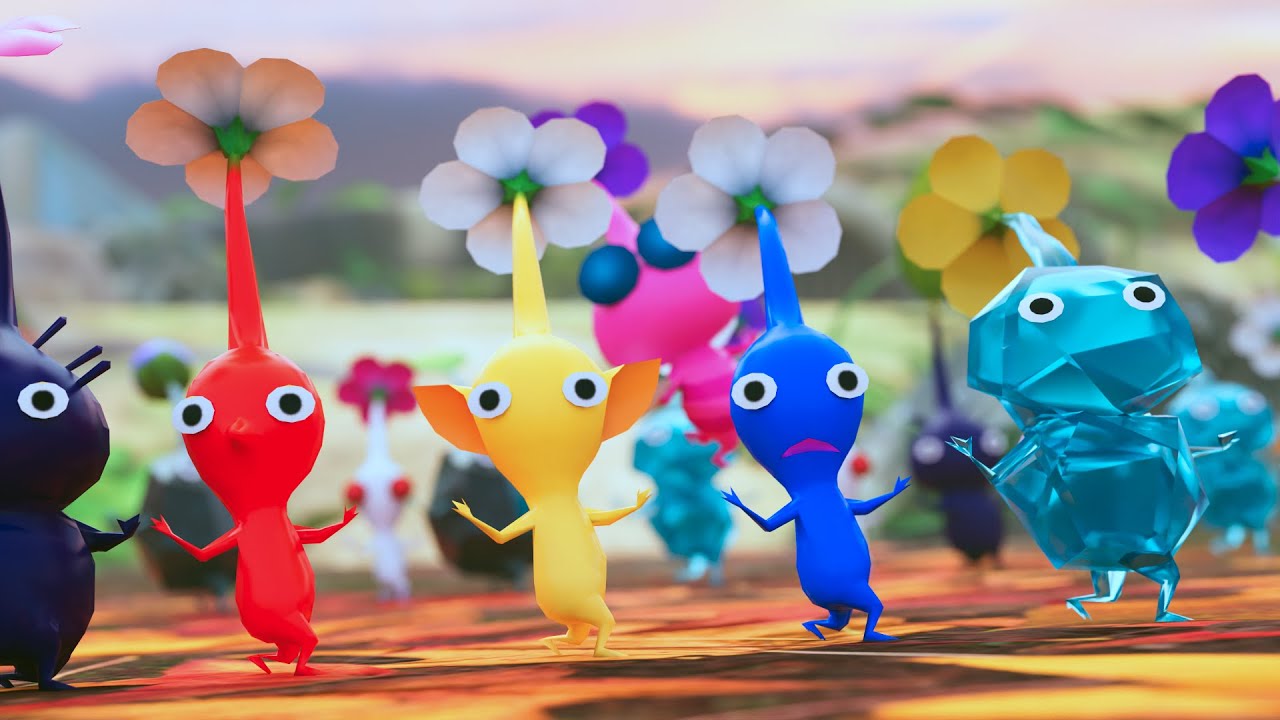 Pikmin Dance to Can't Get You Out of My Head - YouTube
