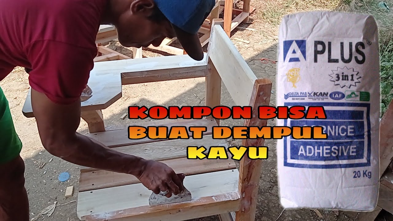Dempul kayu pake kompon_Alga Elga - YouTube
