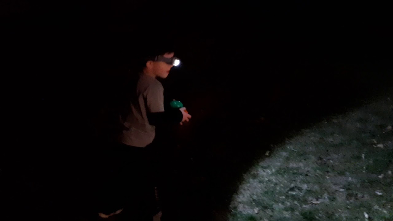 Night Easter egg hunt - YouTube