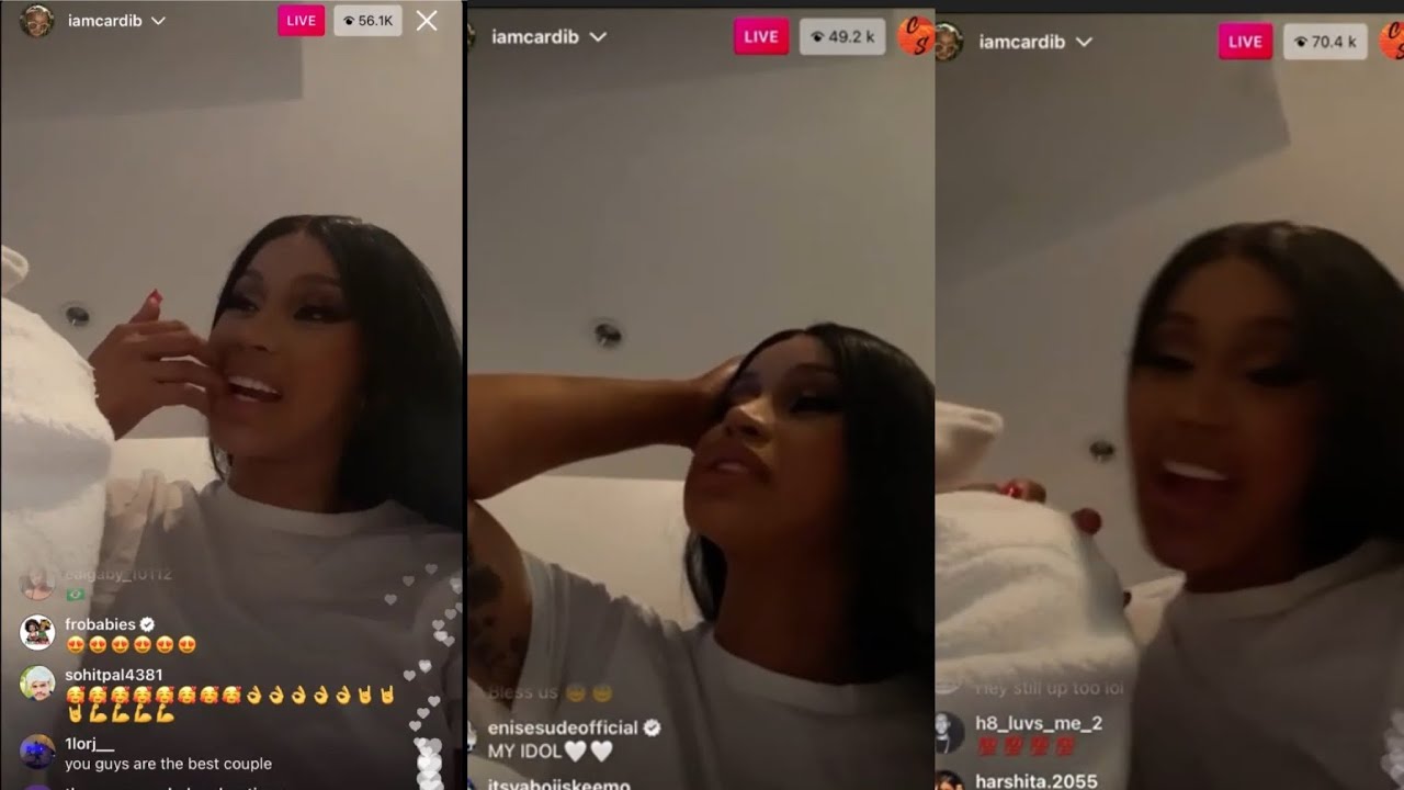 Cardi B Responds To Nick Minaj Drama & Guilty Court Verdict - YouTube