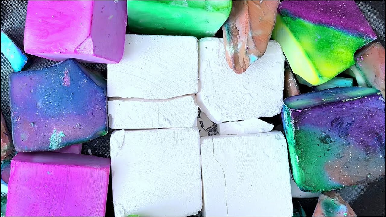 Soft fresh blocks +vibrant fresh blocks /ODDLY satisfying/ asmr 💕 - YouTube