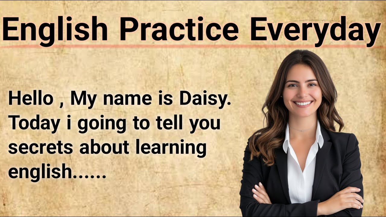 English Practice Everyday ! | Learn English 5 Days - YouTube