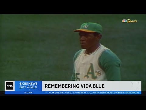 Former A's, Giants star Vida Blue dies
