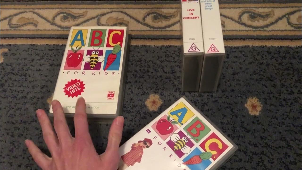My ABC For Kids VHS Collection That Features The Wiggles - YouTube