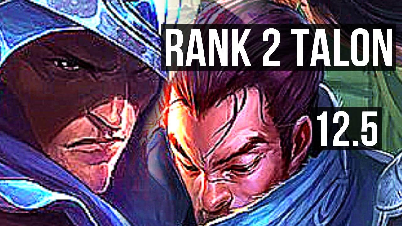 TALON vs YASUO (MID) | Rank 2 Talon, 8/2/8, 300+ games, Dominating | BR ...
