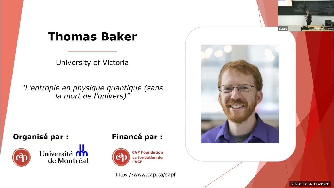 Canadian Association of Physicists 2023 Undergraduate Lecture Series ...