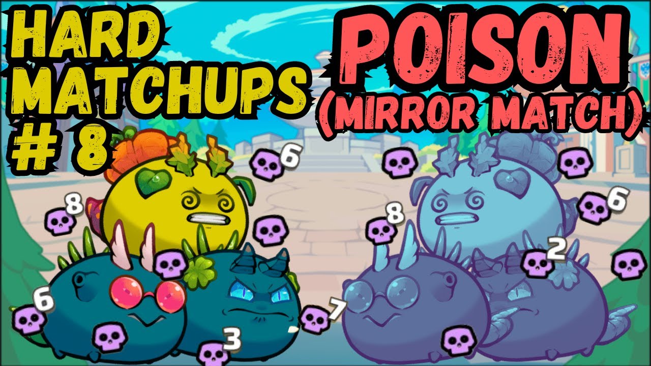 POISON vs POISON | Poison Team/Jumping Lason (DDP) Gameplay 2024 | Axie ...