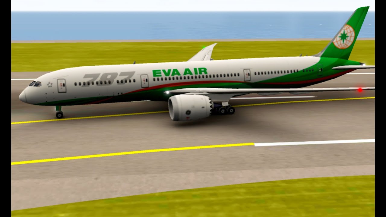 EVA Air Boeing Boeing 787 Landing | Nagoya Airport World of Airports ...