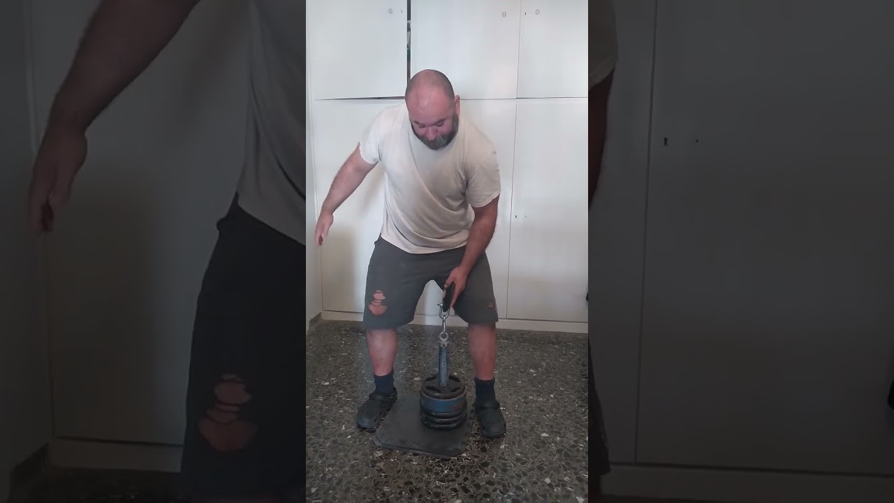 Grip training | Armlifting Greece Discus 28.8kg - YouTube