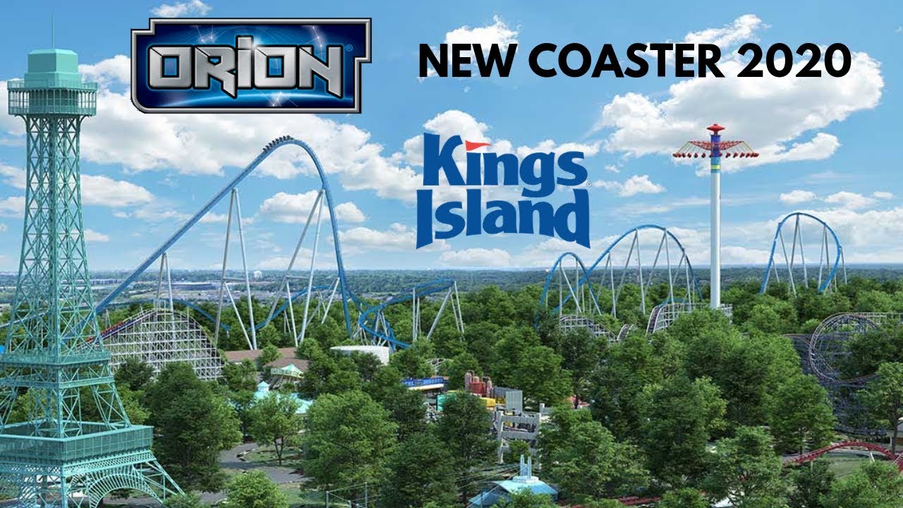 Kings Island Orion New Coaster 2020 - B&M Giga Roller Coaster - YouTube