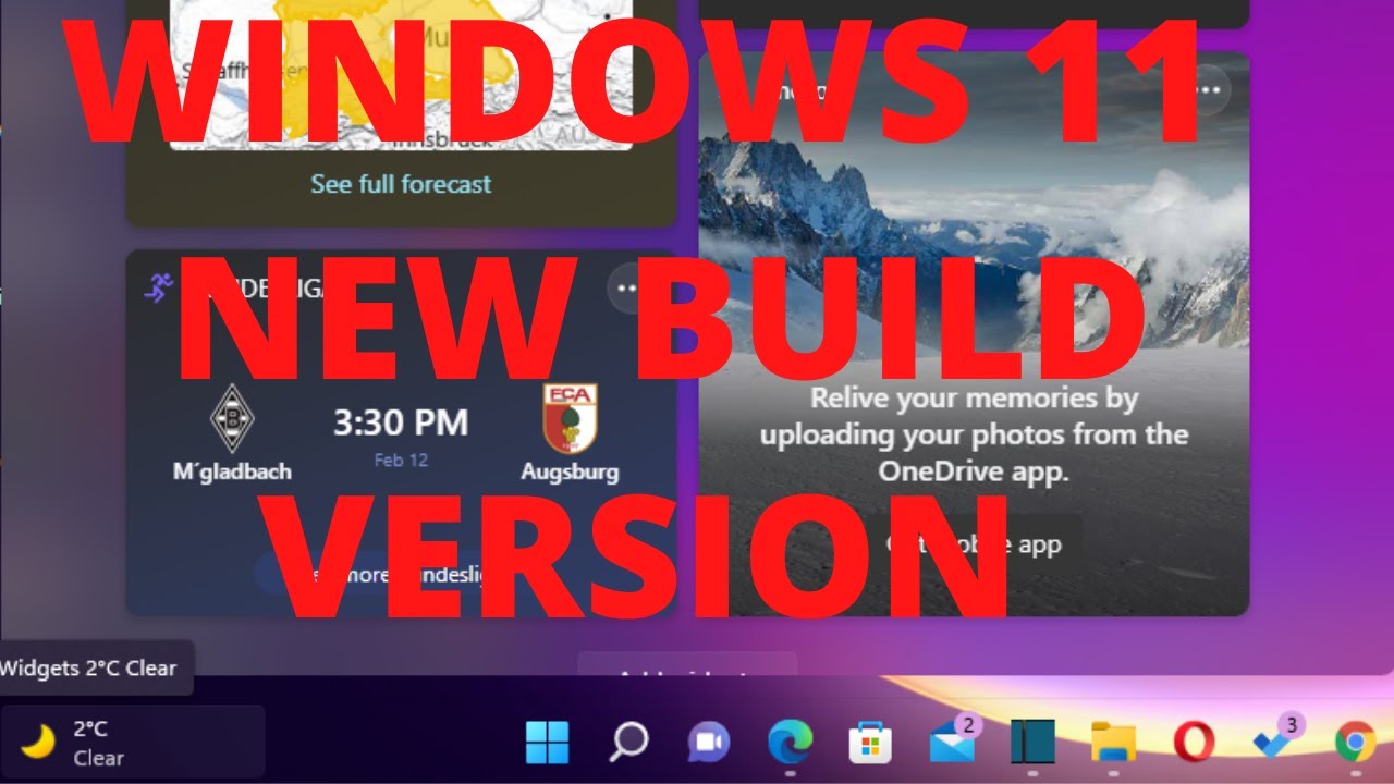 Windows 11 New Build Version 22000.526 | Windows 11 New Features and ...