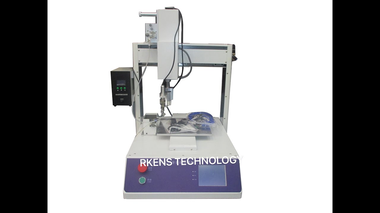 Desktop 250W Heating Power Soldering Robot, Automated Solder Machine ...