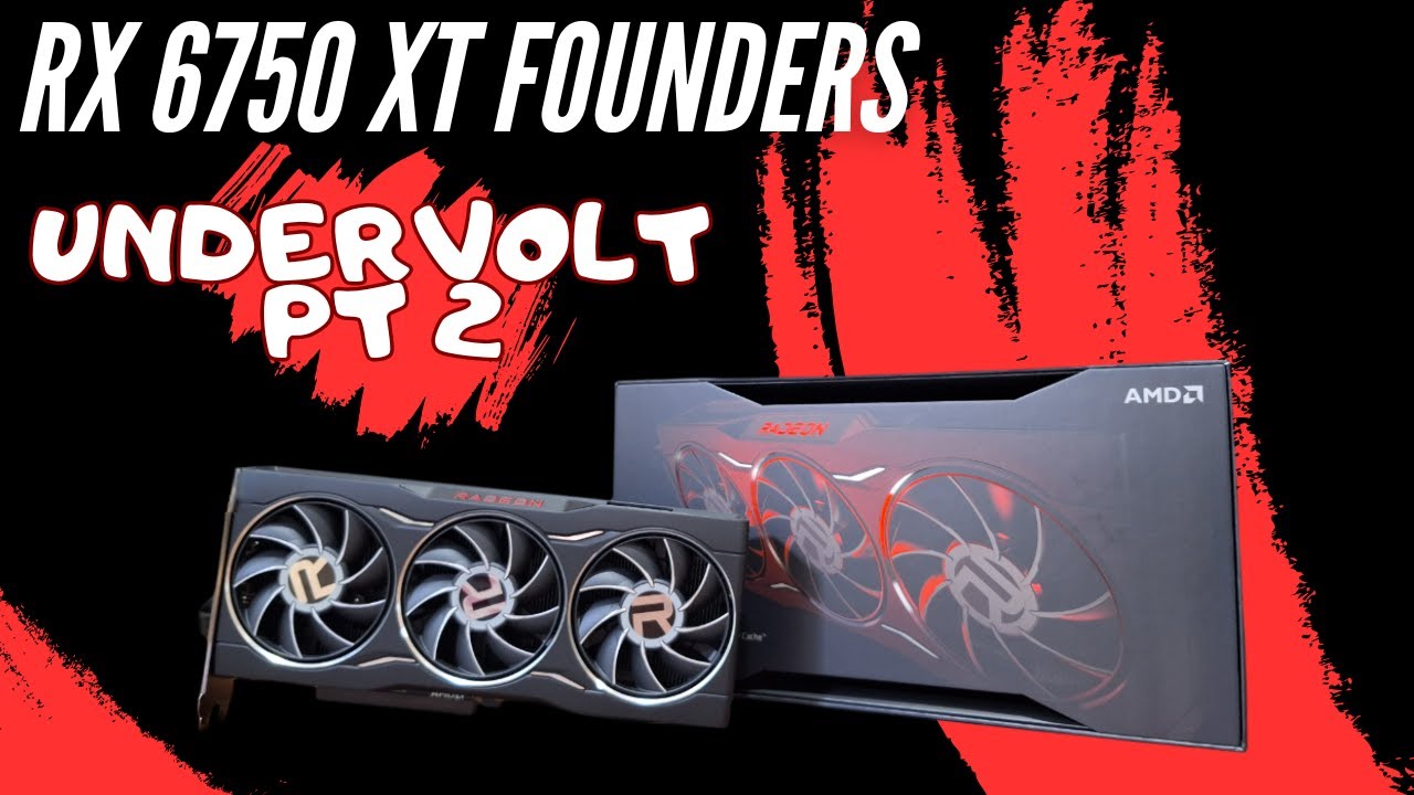 Undervolt na RX 6750 XT Founders Edition (pt2) - Mais performance e ...
