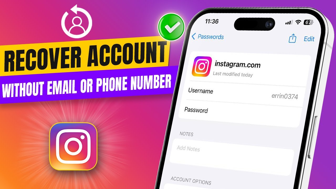 How to Recover Instagram Account Without Email on iPhone | Forgot ...