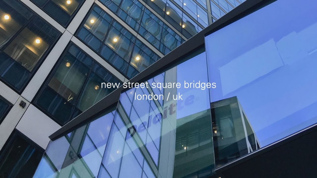 New Street Square Bridges - a seamless connection made of steel and ...