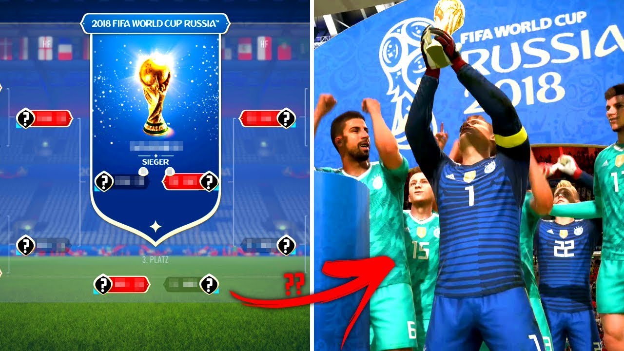 FIFA 18 PROPHEZEIT DIE WM 2018 !!! 🏆😳 FIFA 18 WM Modus - YouTube
