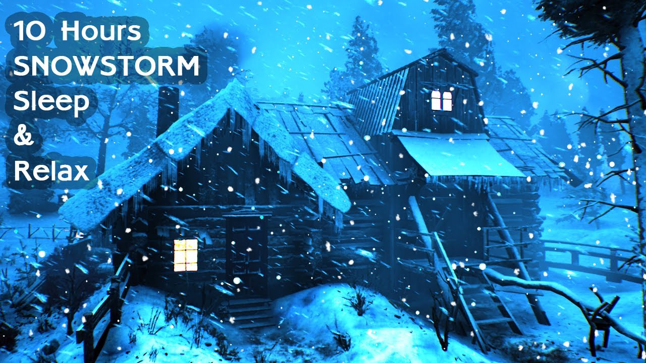 Online snowstorm sounds for sleeping, relaxing, study and meditation ...