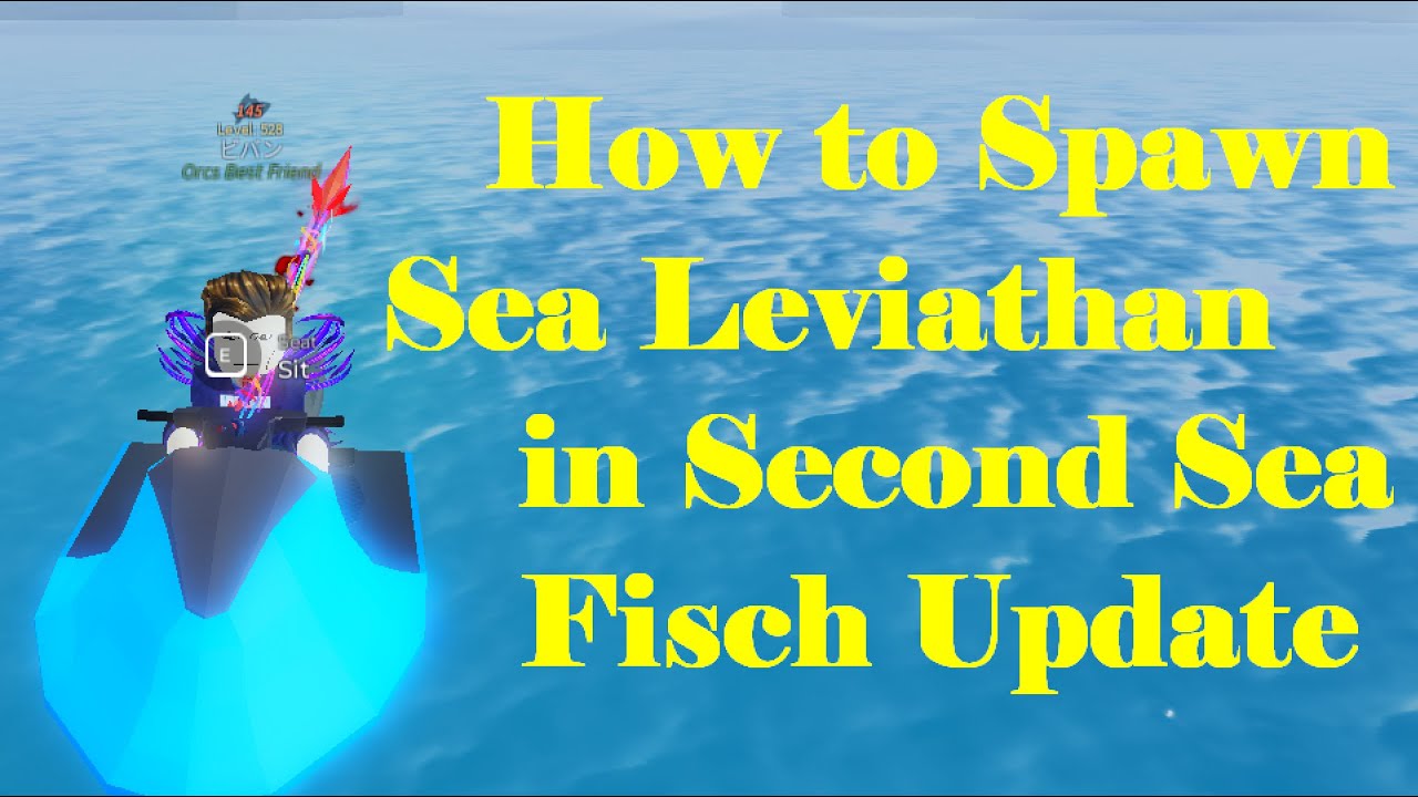 How to Catch the Sea Leviathan in Fisch Second Sea! (Roblox Guide) - YouTube