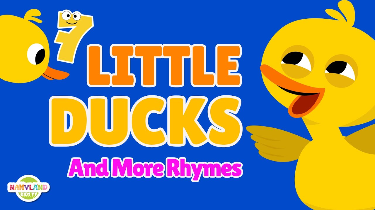 7 Seven Little Ducks + More | Best Nursery Rhymes Collection | Baby ...
