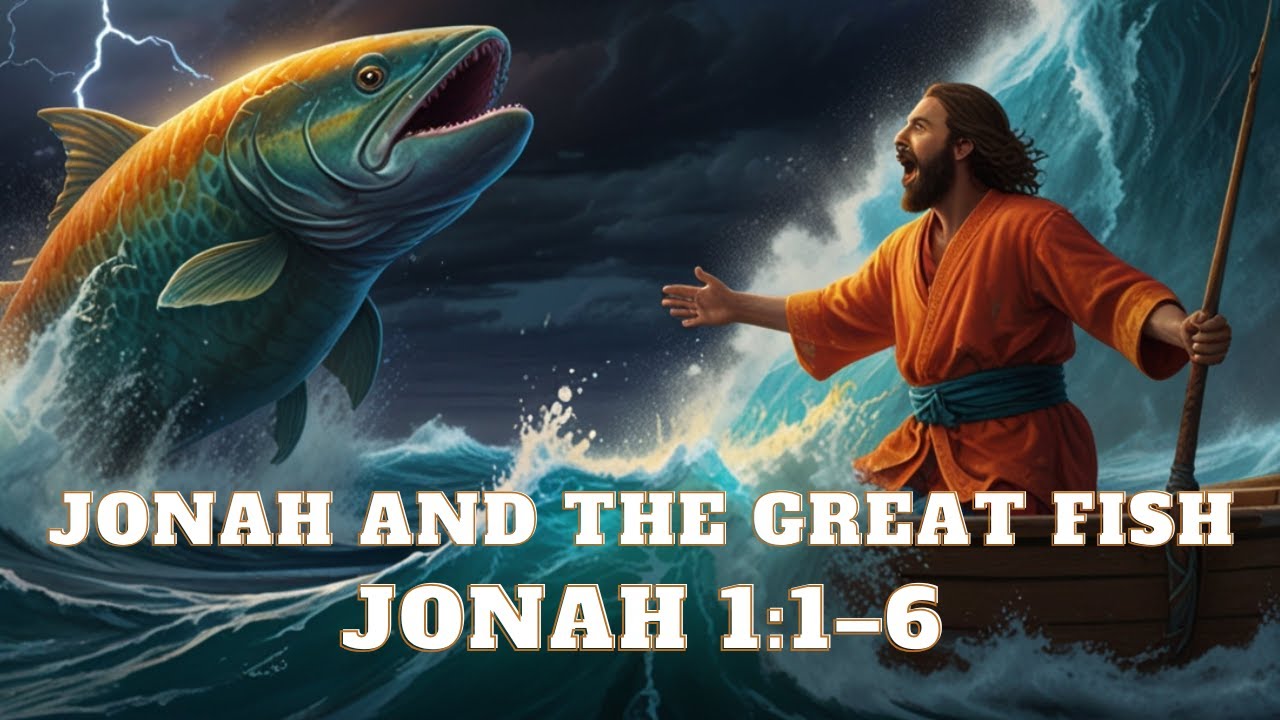 Jonah and the Great Fish Jonah 1:1–6 | A Prophet's Journey of Mercy and ...