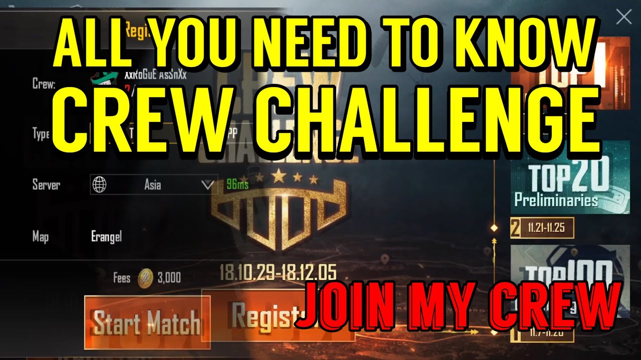 Everything You Need To Know About CREW CHALLENGES In हिंदी + Something ...