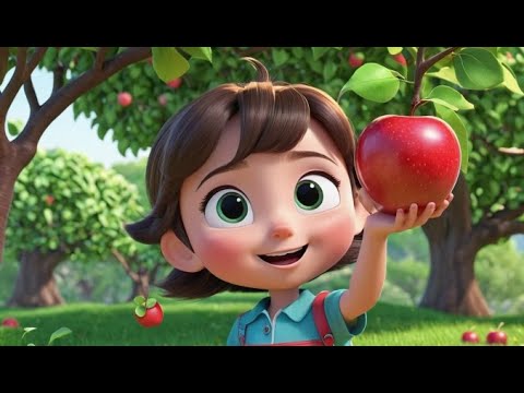 Counting Apples in the Orchard | Fun Counting Nursery Rhyme Song for ...