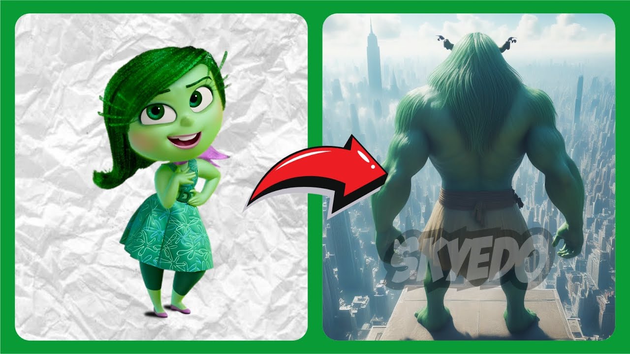 INSIDE OUT 2 in REAL LIFE as MONSTER😀🎶 INSIDE OUT 2 edition! Joy ...