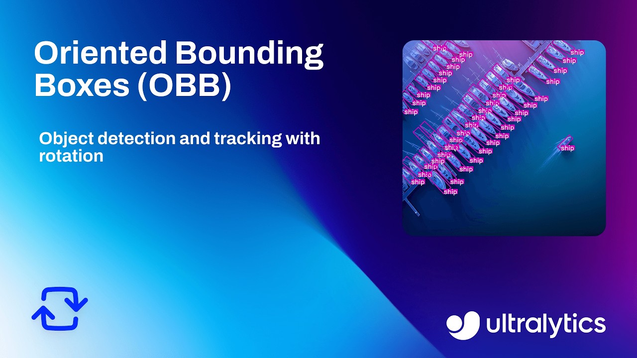 How to Detect & Track Objects with Ultralytics YOLO26 Oriented Bounding ...
