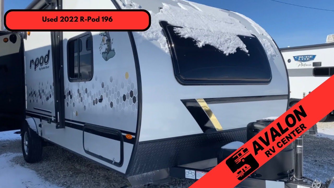 USED 2022 Forest River R-Pod 196 Travel Trailer Walk Through - YouTube
