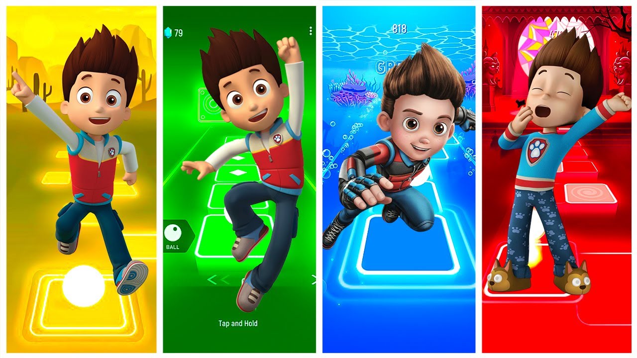 Ryder vs Ryder vs Ryder vs Ryder - Team Ryder - Tiles hop Edm Rush ...