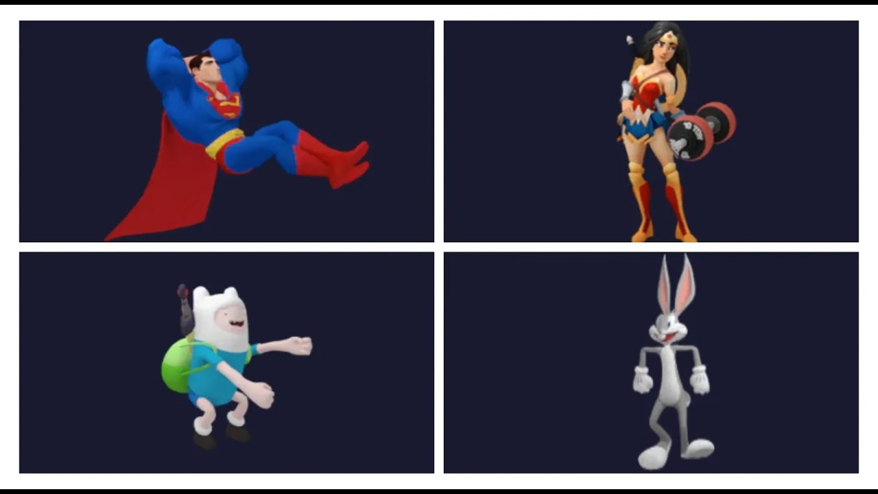 MultiVersus Loading Screen Animations (Including Lebron James) - YouTube