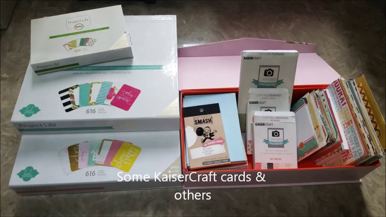 Project Life cards - Seasons Edition, Dreamy Edition, Favorite Things ...