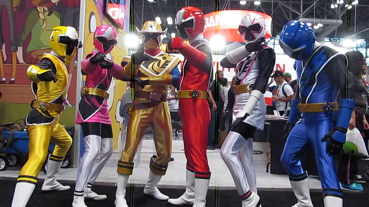 Power Rangers At New York Comic Con 2017 - YouTube