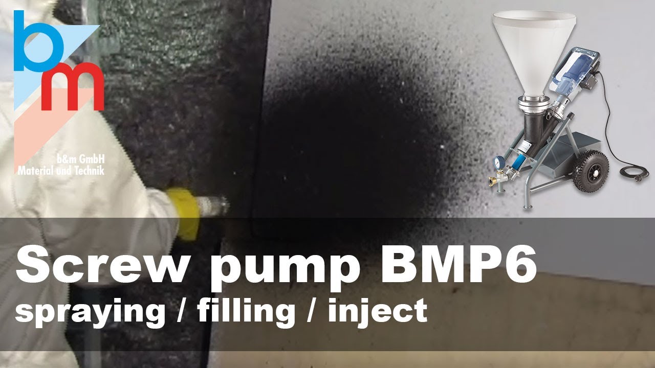 b&m GmbH: Screw pump BMP 6 - YouTube