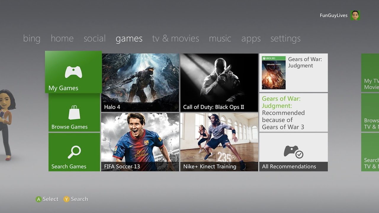 How To Set A Personal Background On Xbox 360 YouTube how-to-set-a-personal-background-on-xbox-360-youtube