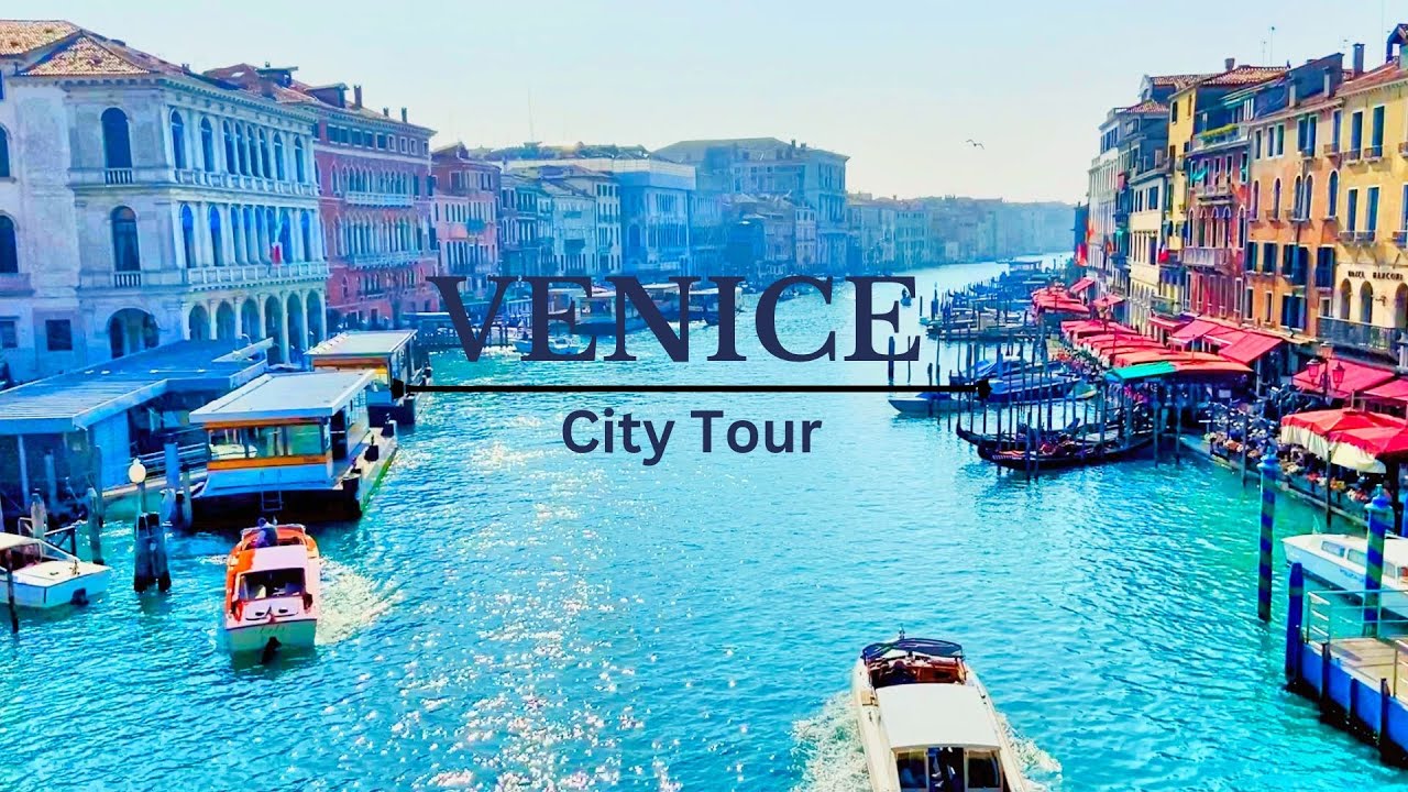 Guided Tour Of Venice, The Unique City Built On Water Italy Vlog # ...
